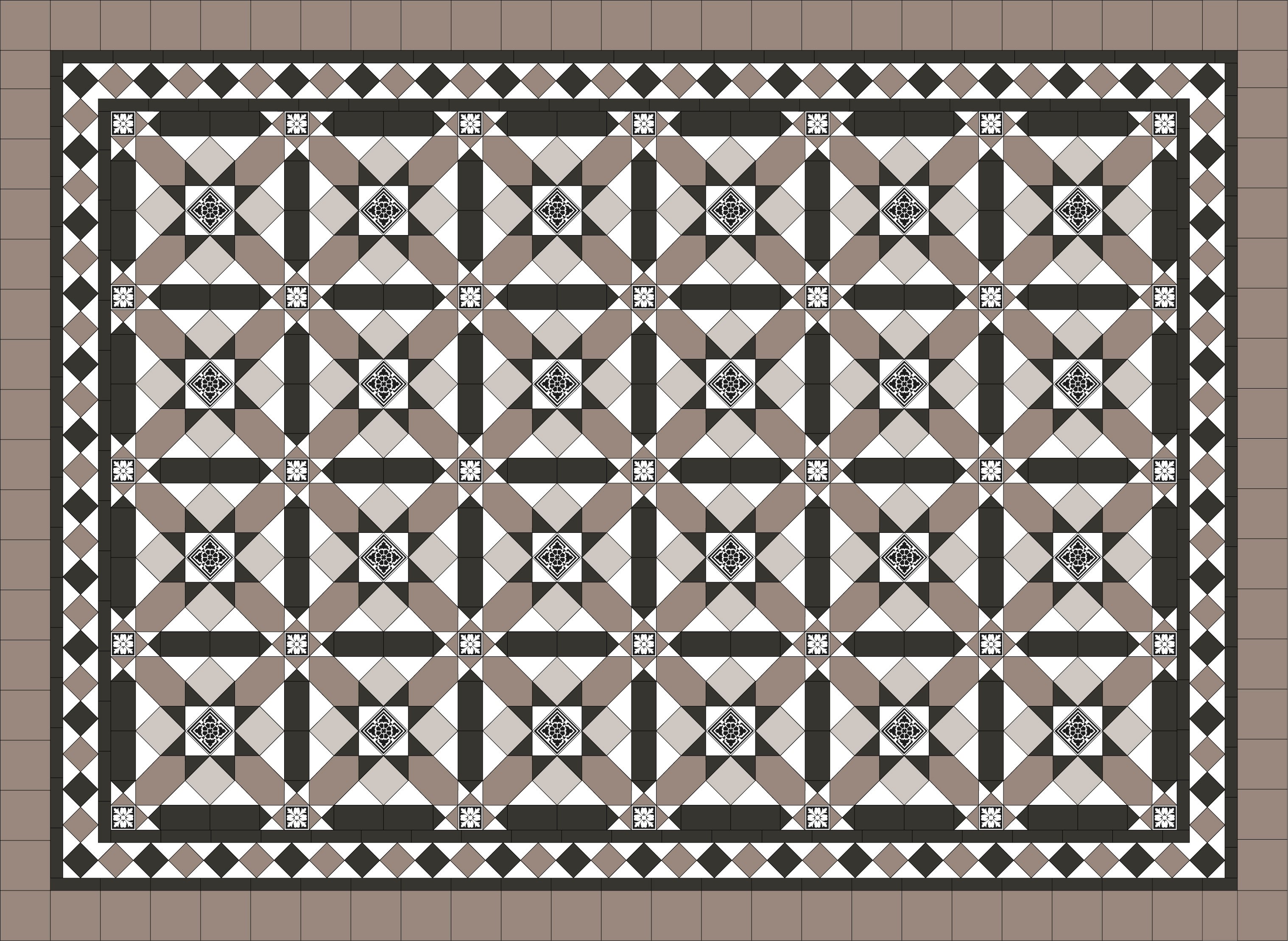 Tessellated Pattern 48 - Renditions Tiles