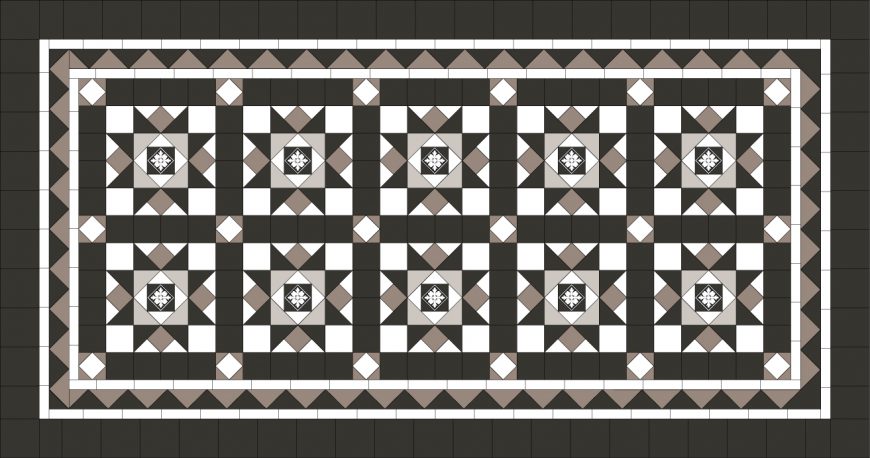 Tessellated Pattern 16 - Renditions Tiles