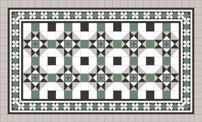 Tessellated Pattern 77 - Renditions Tiles