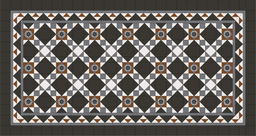 Tessellated Pattern 44 - Renditions Tiles