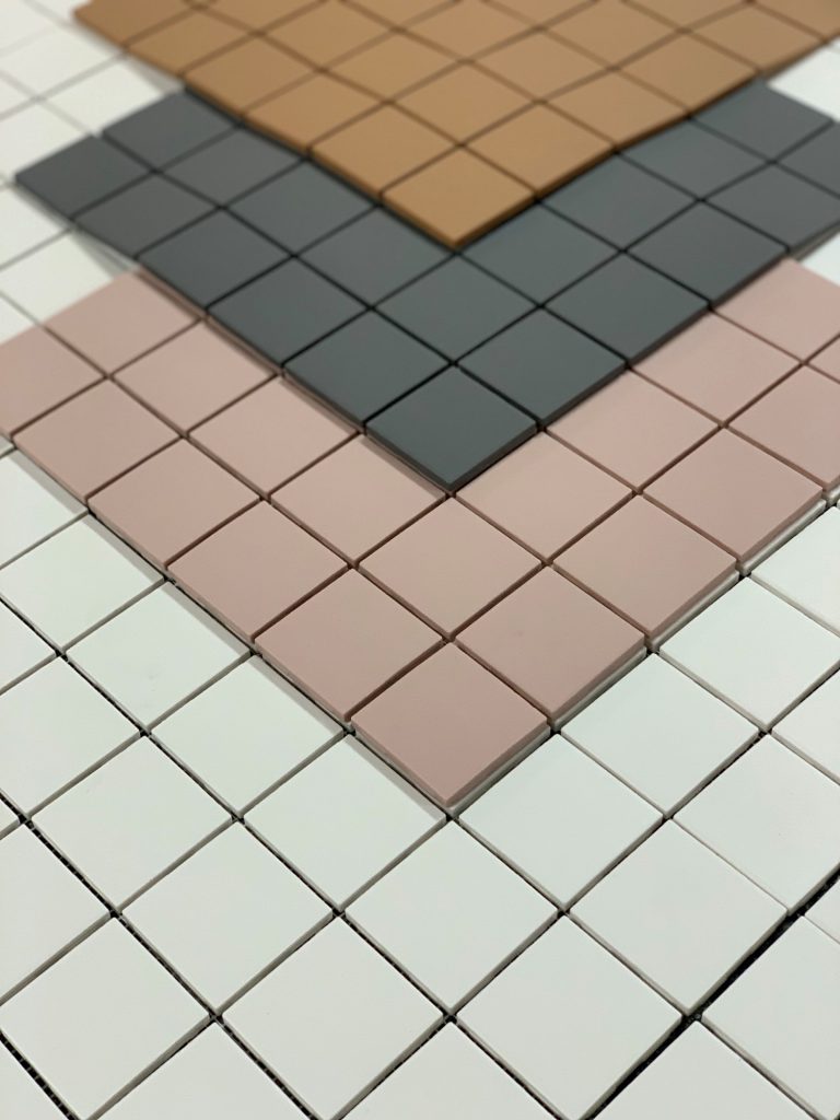 50mm Square Mosaic Colour Chart... - Renditions Tiles