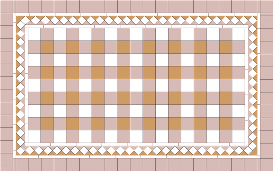 Multi-Checkerboard Pattern - Renditions Tiles