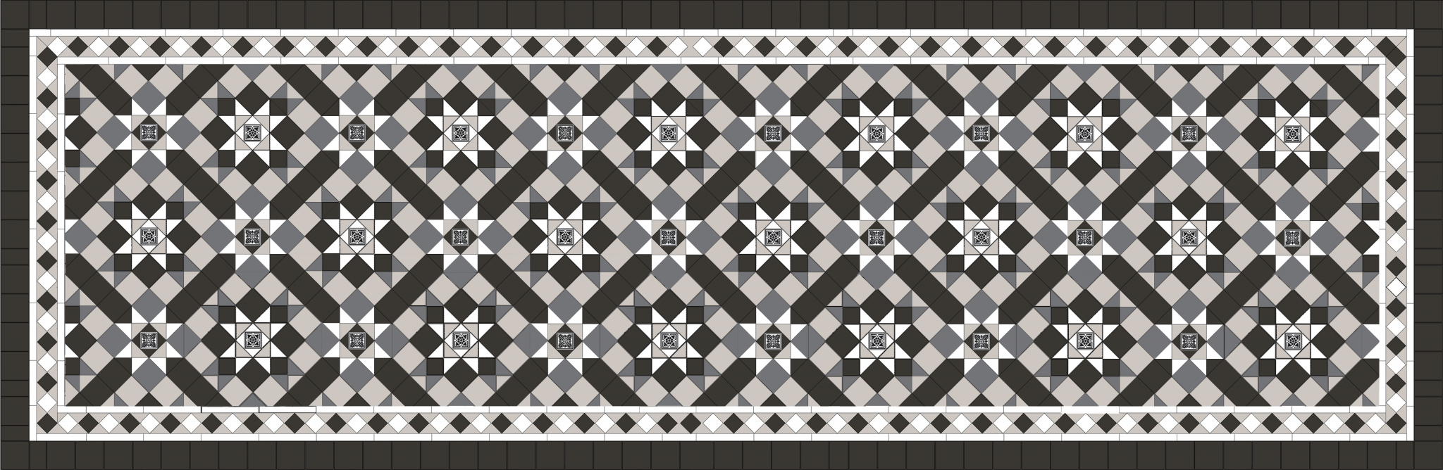 Tessellated Pattern 106 - Renditions Tiles